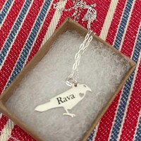 Chipmunk Necklace Engraving Pendant Sterling Silver Jewelry Gold & Rose ...