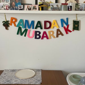 30 Piece Bundle Decorative Heirloom Garland, Islam, Muslim Celebration ...