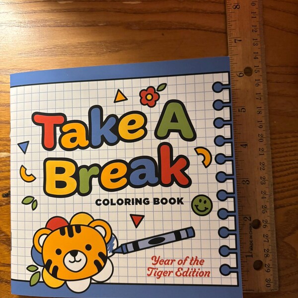 Kidcore Self Care Kit! Coloring Book, Notepad, Stickers, Mini Dry Erase ...