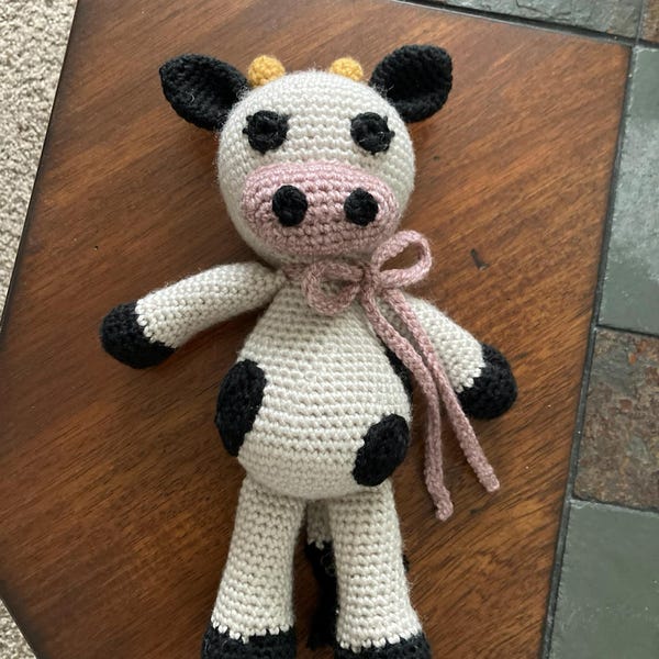 Cow Crochet Pattern - Millie the Cow - Amigurumi Cow Pattern PDF - Etsy