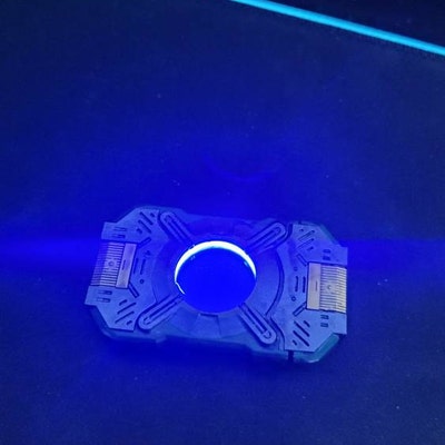Hand-painted Halo Inspired AI Data Chip Light-up Prop - Etsy