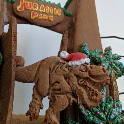 T-rex Dinosaur Cookie Cutter Bakerlogy Biscuit Cutters Tyrannosaurus ...