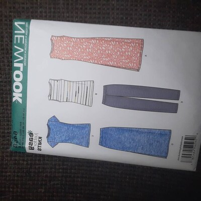 Sewing Pattern for Womens Knit Dress, Top, Skirt, and Pants, Knit Maxi ...