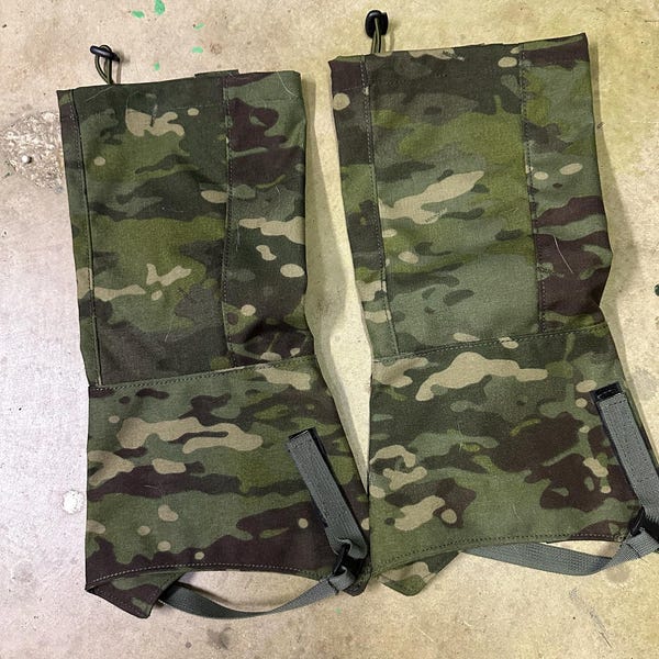 Tactical Boot Gaiters - Made by RATT Tactical USA - Etsy