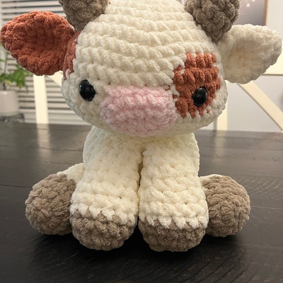 Amigurumi Cow Pattern, Plush Pattern, Stuffed Cow Toy, Cow, Crochet Cow ...