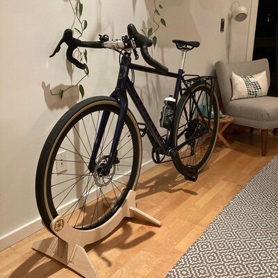 DIY Four Bike Rack Plans/wooden Bike Stand Tutorial/handmade Bike ...