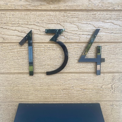 8 Inch House Numbers Modern Farmhouse Apartment Building Home Address ...