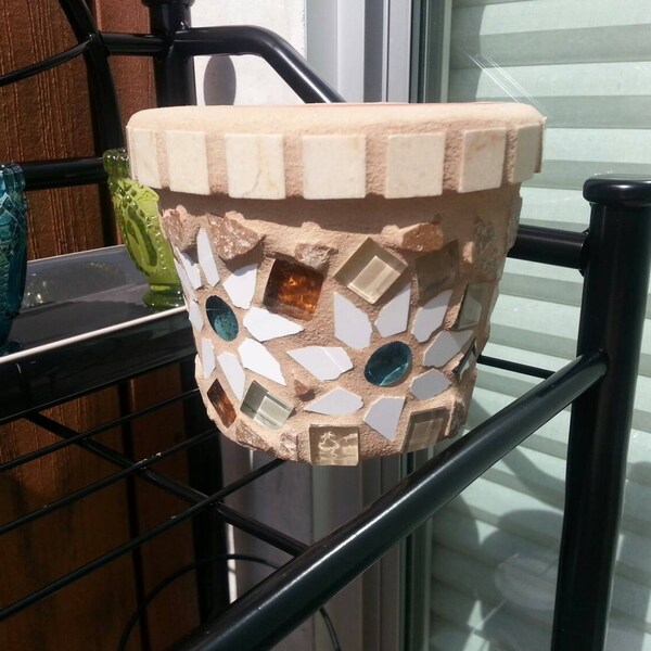 Hanging Planter, Rustic Wood Wall Decor, Indoor Herb Garden, Pallet ...