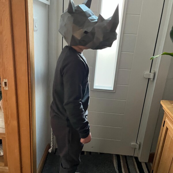 Hammerhead Shark Papercraft, 3D Papercraft, Build Your Own Low Poly ...