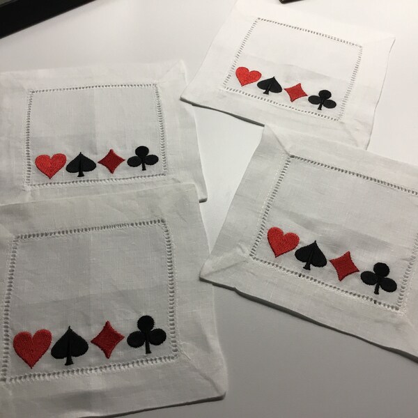 Playing Card Symbols - Machine Embroidery Design, Poker Cards ...