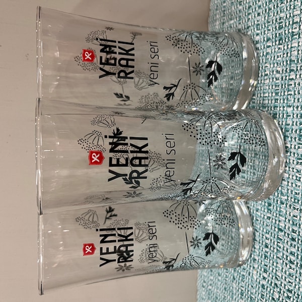 New Raki Ala Theme Raki Glass 6 Pieces - Etsy