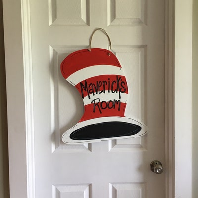 Dr Seuss Teacher Door Sign Classroom Door Sign Teacher Appreciation ...