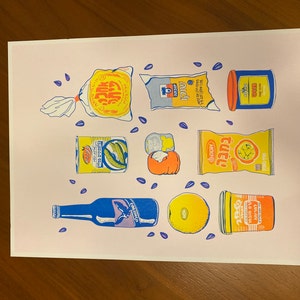 Where’s Waldo? Blue & Yellow | High Quality Risograph Print | A3 | 3 ...