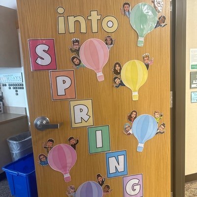 SPRING Bulletin Board Spring Classroom Bulletin Board Kit Classroom ...