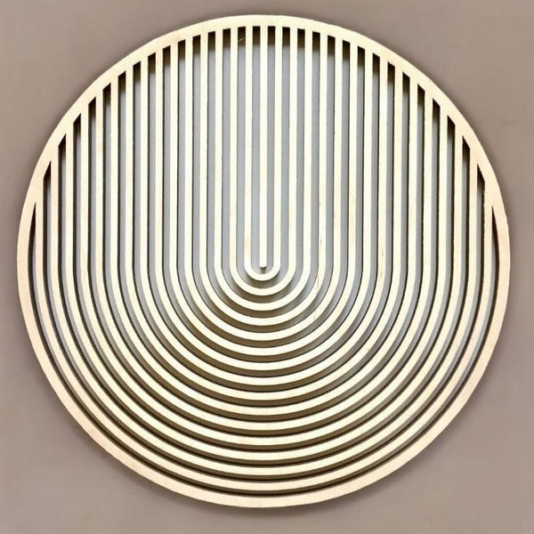 MOIRÉ Birch Trivet for Hot Dishes 20 Cm Nordic Home Decor Wooden Pot ...