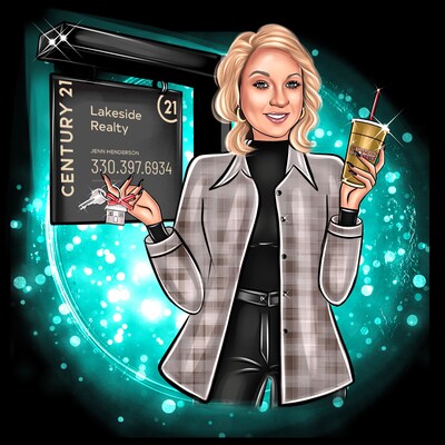 Real Estate Logo,realtor Logo,cartoon Logo,hand Draw Logo,portrait Logo ...