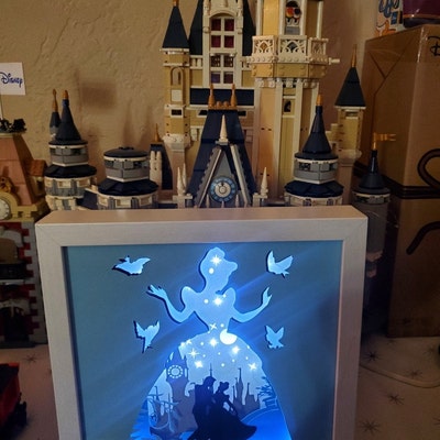 Cinderella Inspired Lighted Shadow Box - Etsy