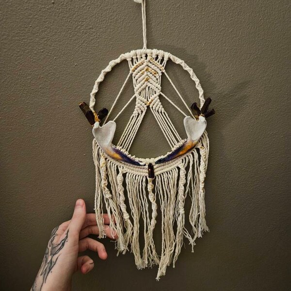 Triple Moon Macrame - Etsy