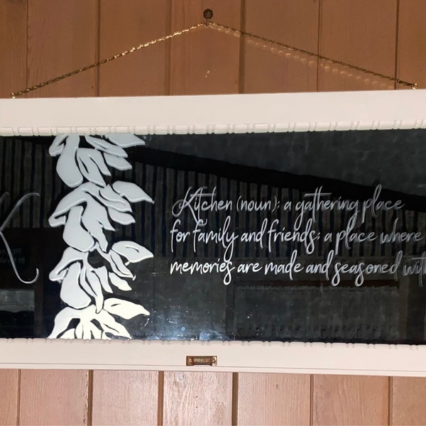 Alphabet One Time Use Vinyl STENCILS ONLY (as Seen @oldsaltfarm) - Etsy