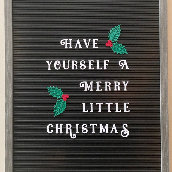 Holly Leaf Icon, Mistletoe Letterboard, Christmas Holly, Christmas ...