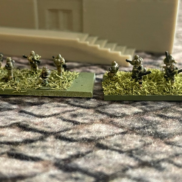 6mm HUNTER Platoon: 20 Unpainted Miniatures With Hex Bases - Etsy