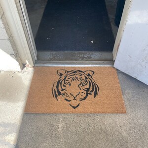 Tiger Doormat, Funny Doormat, Coco Doormat, Coir Doormat, Welcome ...