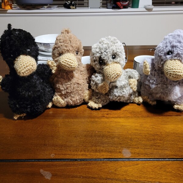 Crochet Fluffy Niffler Pattern - Etsy