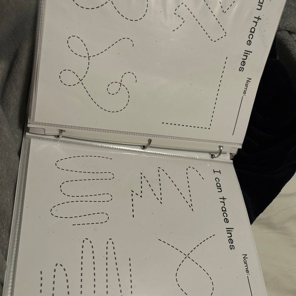 Preschool Line Tracing Worksheets, Lines Trace Pages Printable ...