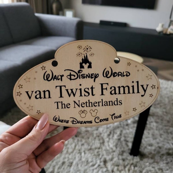 Disney Themed Pram Sign Stroller Sign Personalised Push Chair Sign ...