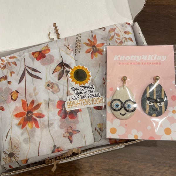 The Coraline / Caroline Earrings/ Black Button Studs/ Ghost Eye Ball ...