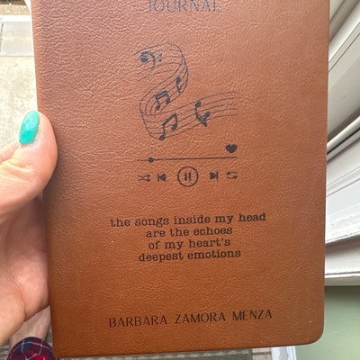 Personalized Lyric Journal Custom Songwriters Notebook Musician Song ...