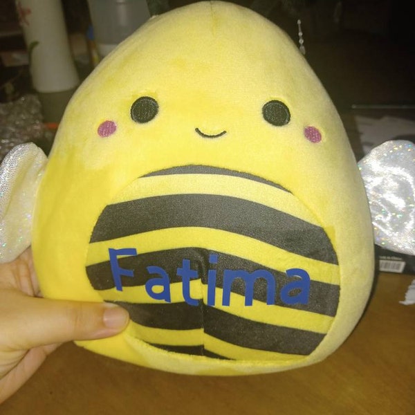 Personalized Squishmallow, Plush Toy, Custom Stuffed Animal, Birthday ...