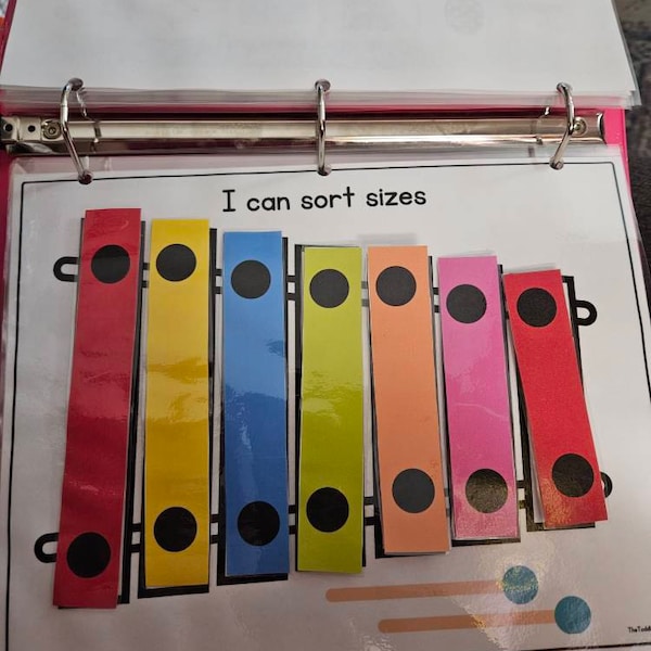 Busy Binder Activity, Shape Matching Printable, Preschool Curriculum ...