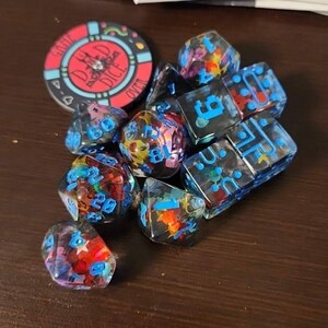 Retro Arcade Exclusive 11 Dice Set Video Game Dice With - Etsy