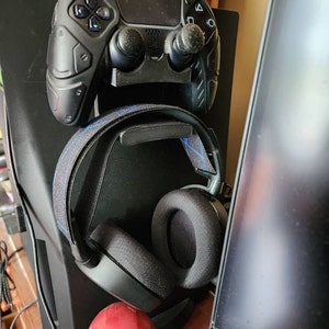 Playstation 5 Dual Controller Holder Clip Works With PS5 Slim and Full ...