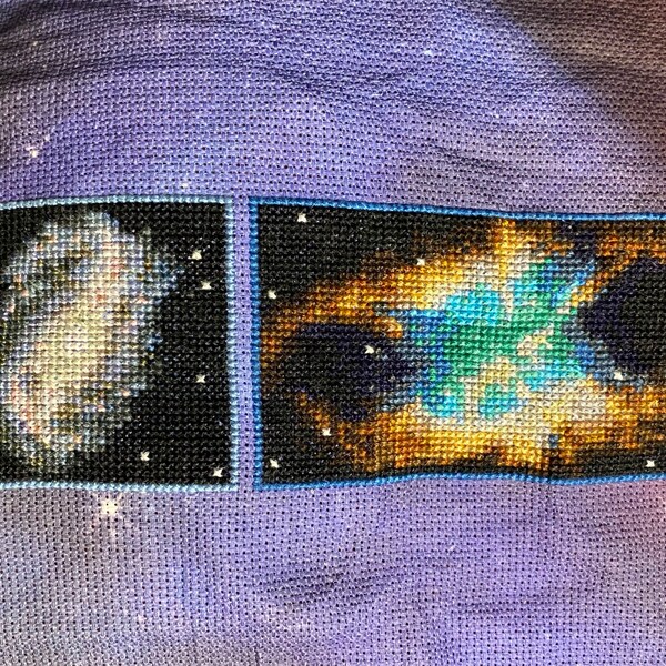 Wonders of the Hubble Space Telescope Cross Stitch Pattern - Previous Stitchalong - Instant ...