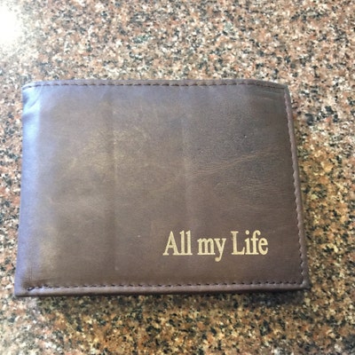 Custom Personalized Laser Engraved Monogram Anodized Aluminum RFID ...