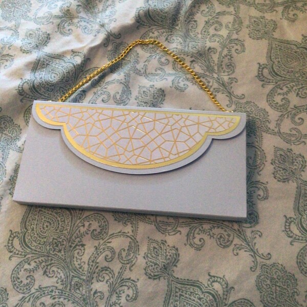 Chocolate Candy Bar Purse Clutch Favor Bag Box - Perfect for Bridal ...