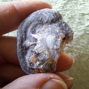 Hawk's Eye blue Tiger's Eye Crystal Tumbled Stone Polished Stone ...
