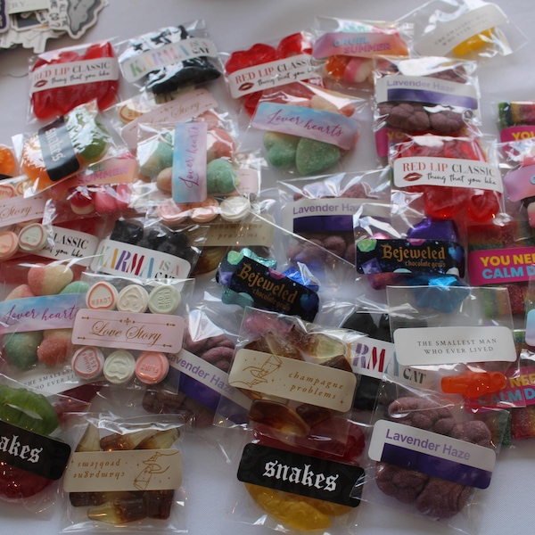 Party Favours // Lolly Packets – TS ERAS Inspired - Etsy Australia