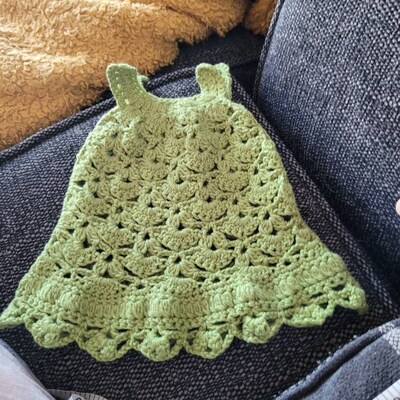 Crochet Dress PATTERN Chantilly Lace Sundress sizes up to 10 Years ...