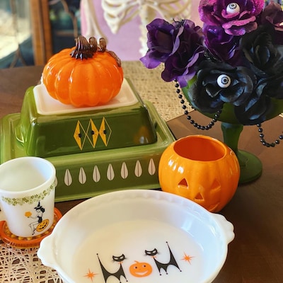 Pyrex Inspired Halloween Decal Pack DECALS ONLY - Etsy
