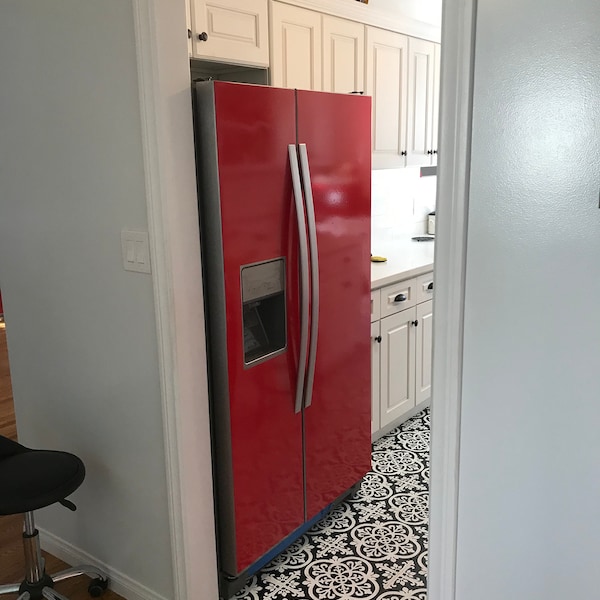 Frostwood Magnetic Fridge Skin - Part of Our Scandia Collection! Fits ...