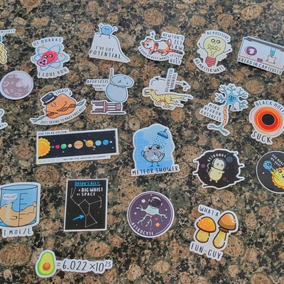 Make Your Own: STEM Sticker Pack Science, Medical, Chemistry, Nursing ...