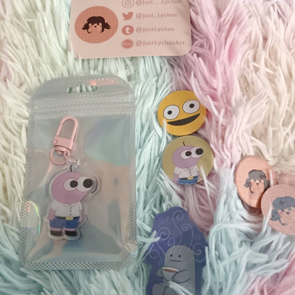 Smiling Friends Acrylic Keychains - Etsy