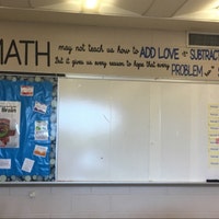 Math Vinyl Wall Decals for Classroom // Add Love, Subtract Hate - Etsy ...