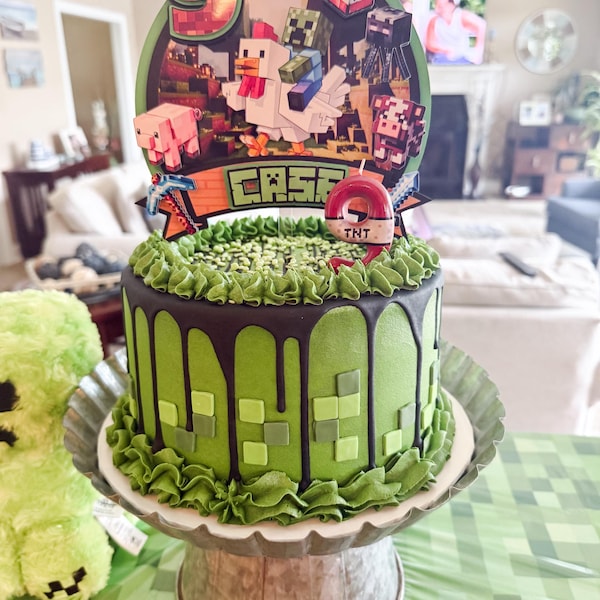 Mercat Gabby Cat Playhouse Inspired Custom Cake Topper - Etsy