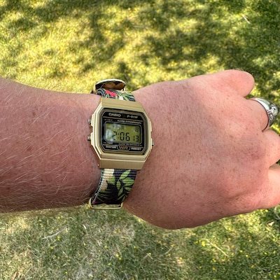 Black Casio World Timer AE1200WH-1A - Etsy