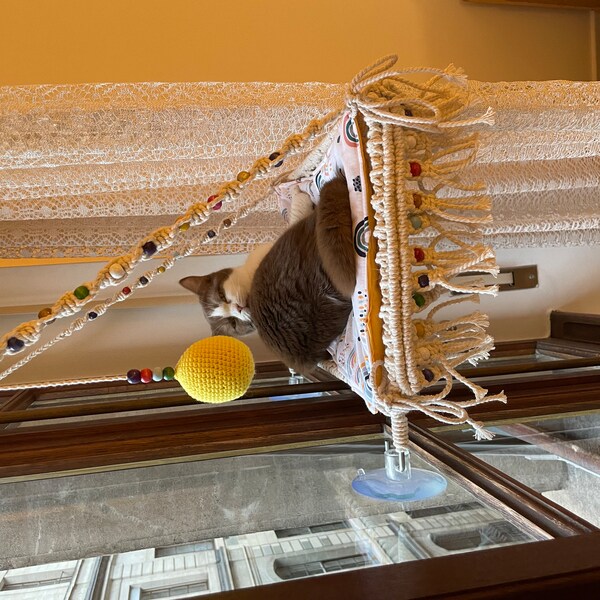 Cat Toy, Cat Macrame Toy, Kitten Toy, Cat Kickers, Toy to Hunt for Cats ...
