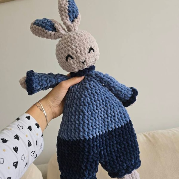 Cuddle Bunny Ragdoll Lovey Amigurumi Crochet Pattern · DIY Tutorial ...